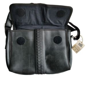 Bags | Recycled Tire Messenger Bag Unisex | Poshmark